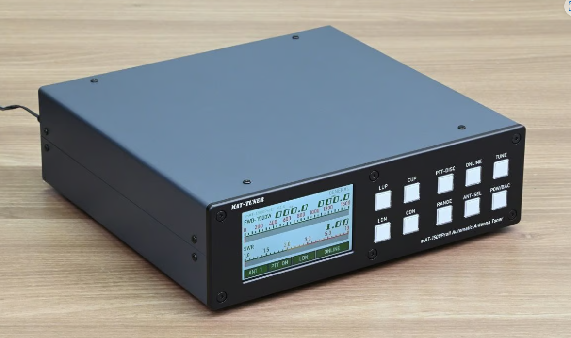 MAT-Tuner mAT-1500ProII High Power Automatic Antenna Tuner | Radioworld UK