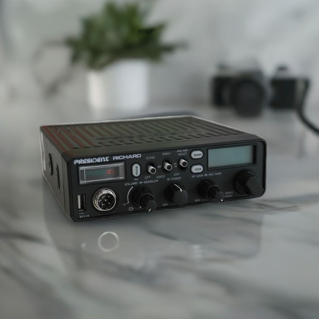 Second Hand President Richard AM/FM Mobile CB Radio 10m Transceiver ...