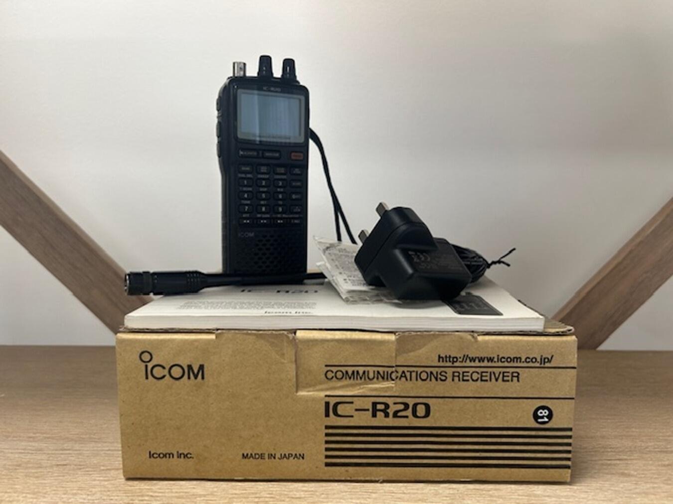 Second Hand Icom IC-R20 Wide Band Receiver Scanner | 0.150 – 3305 MHz