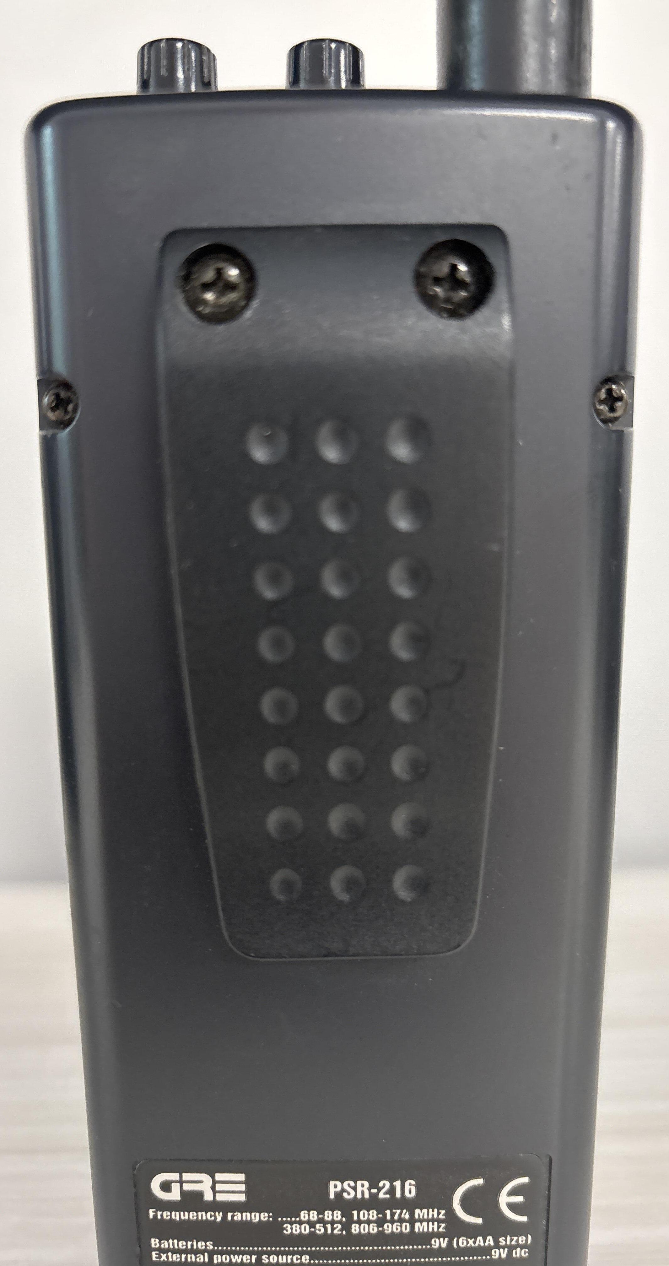 Second Hand PSR-216 Handheld Scanner – 200 Channel AM/FM Receiver ...