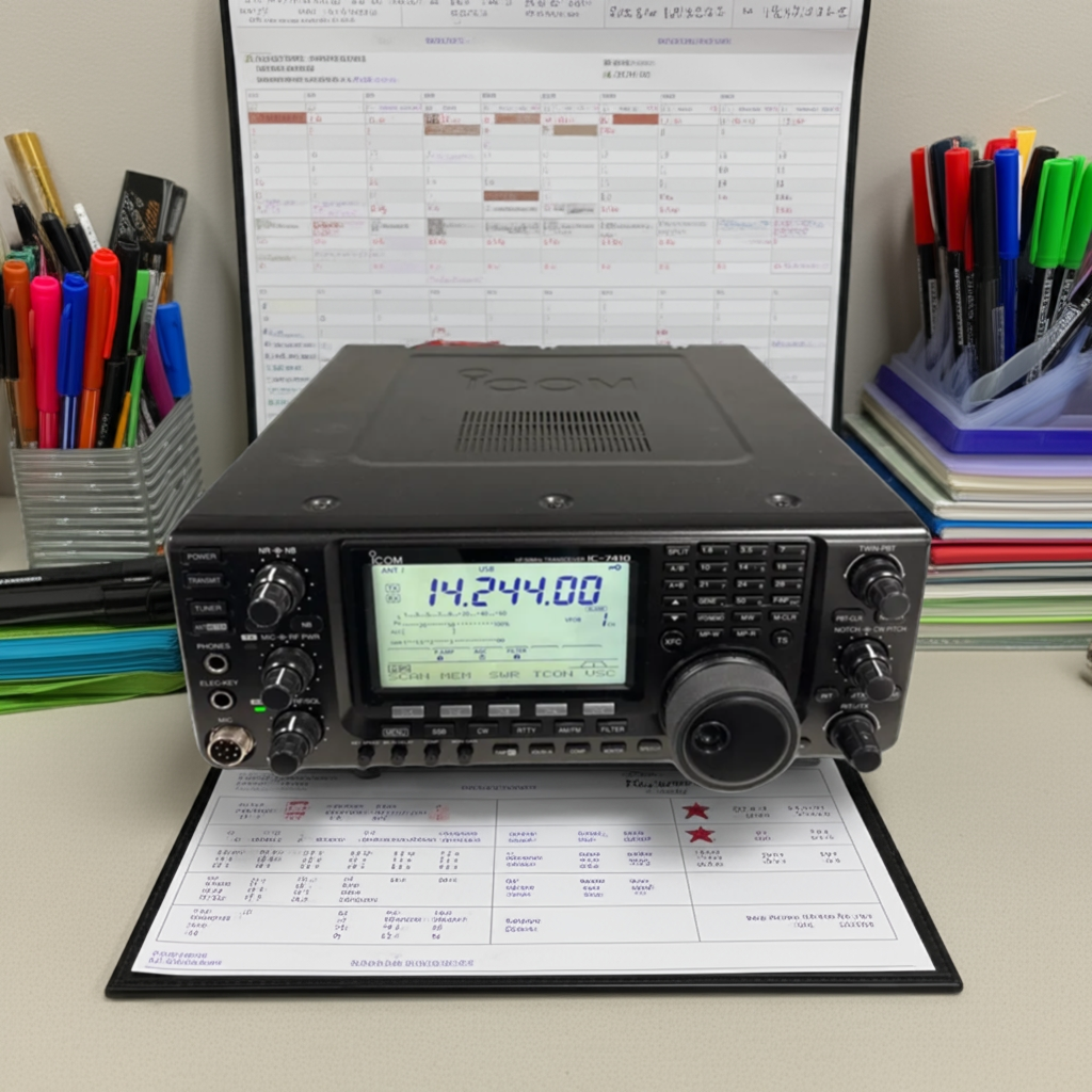 Second Hand Icom IC-7410 HF/6m Transceiver – 100W | Radioworld UK