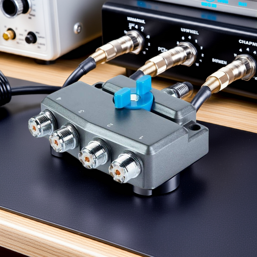 Sharman AV-SW4M 4-Way SO239 Coax Switch | Radioworld UK