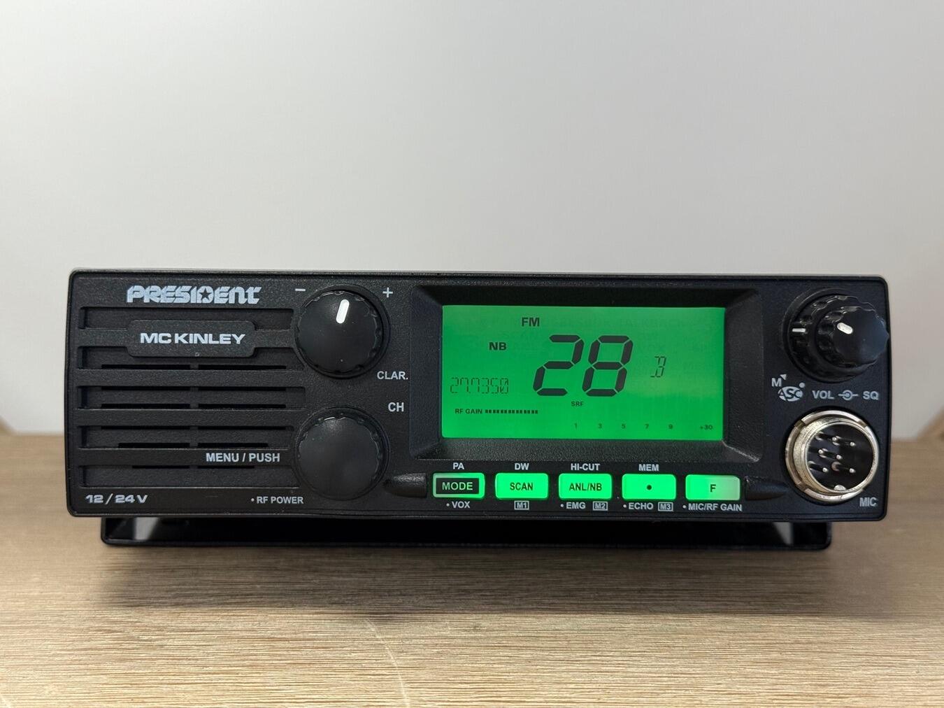 Second Hand President McKinley Mobile CB 10m Radio – Radioworld UK