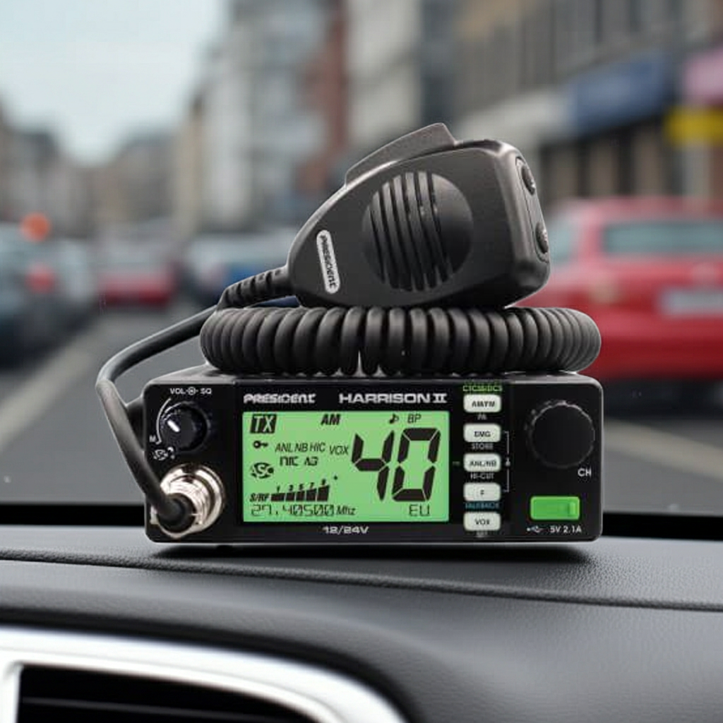 President Harrison II CB Radio – AM/FM, LCD, Radioworld UK