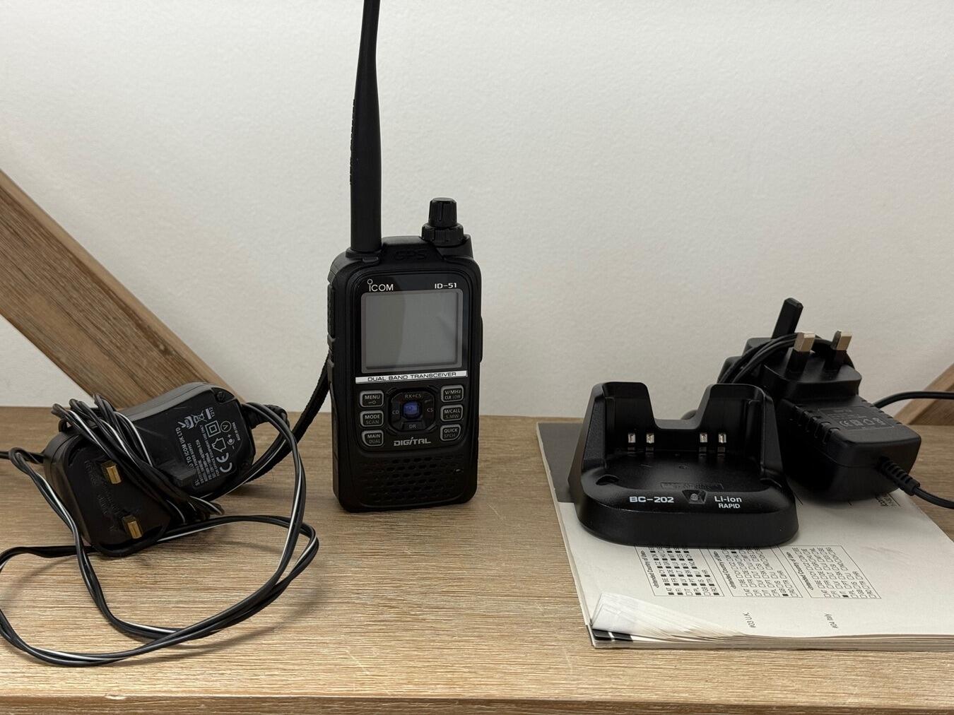 Second Hand Icom ID-51A D-STAR Handheld Transceiver | Radioworld