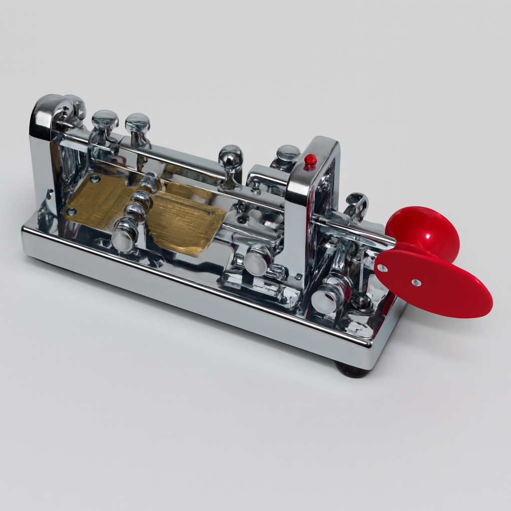 Blue Racer Deluxe Vibroplex 2000 | Chrome Bug Key – Radioworld UK
