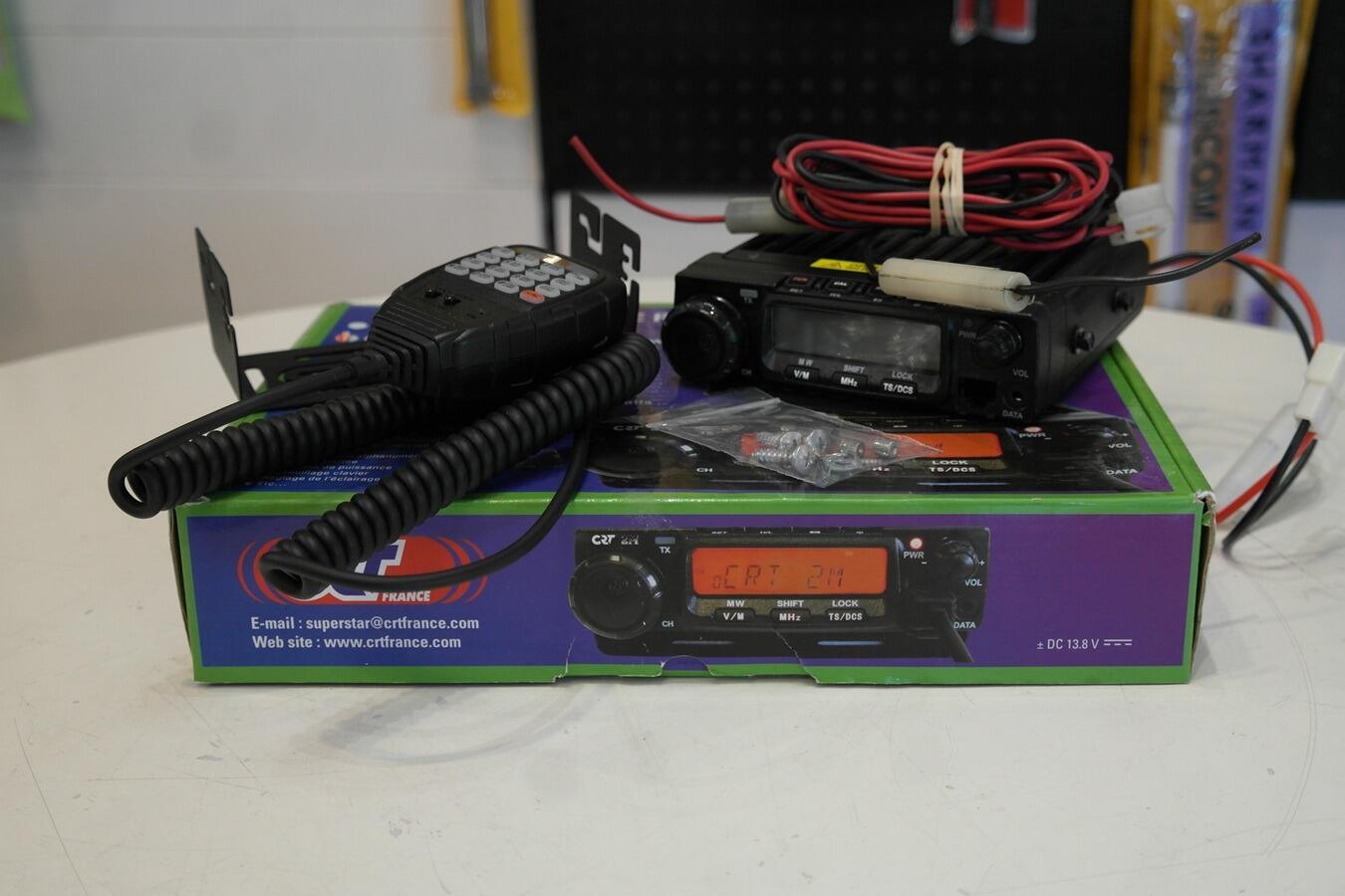 Second Hand CRT 4M 70MHz Mobile Transceiver – 4-Metre Amateur Band FM ...