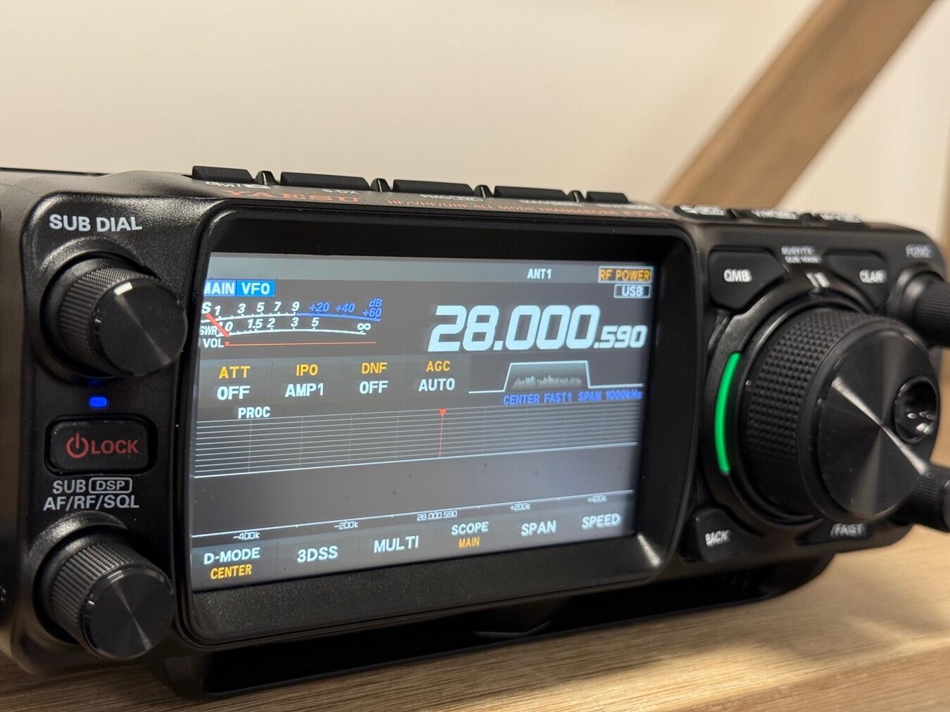 Second Hand Yaesu FTX-1 Optima Multi-Band SDR Transceiver | Radioworld