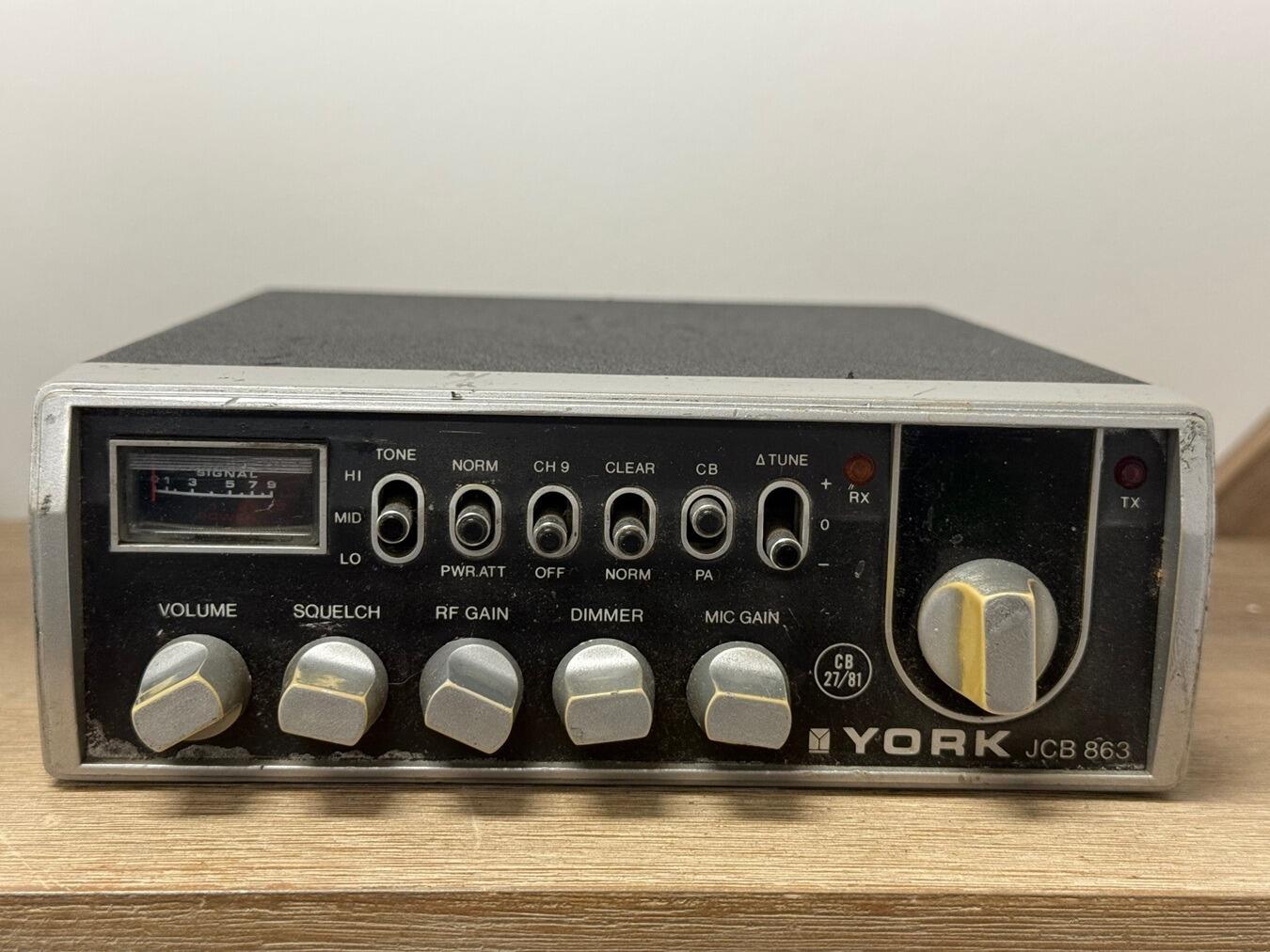 Rescue Rigs York JCB863 UK FM CB Radio – Non-Working | Radioworld