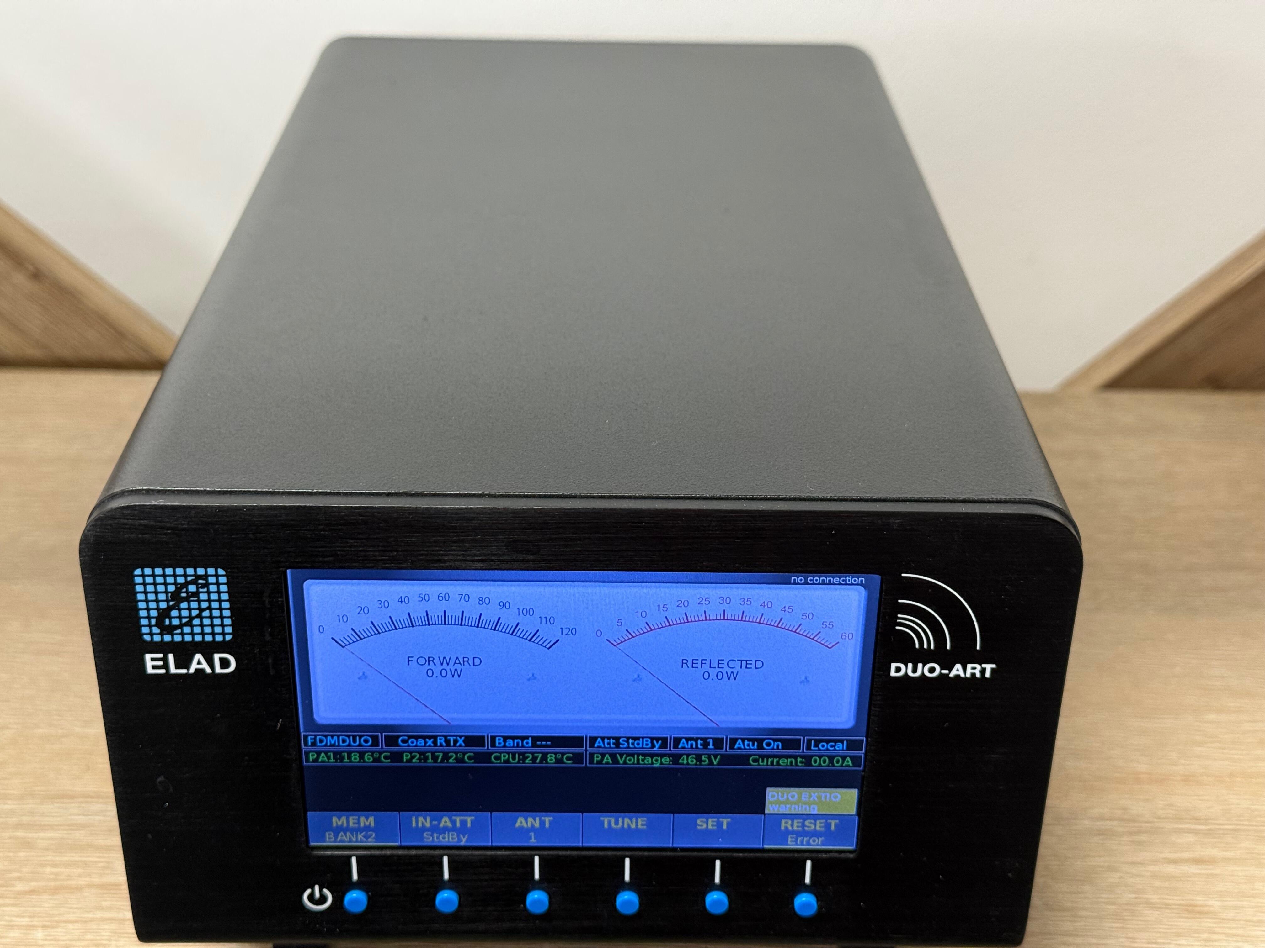 Second‑Hand ELAD DUO‑ART 120W HF Amplifier with ATU | Second‑Hand ...