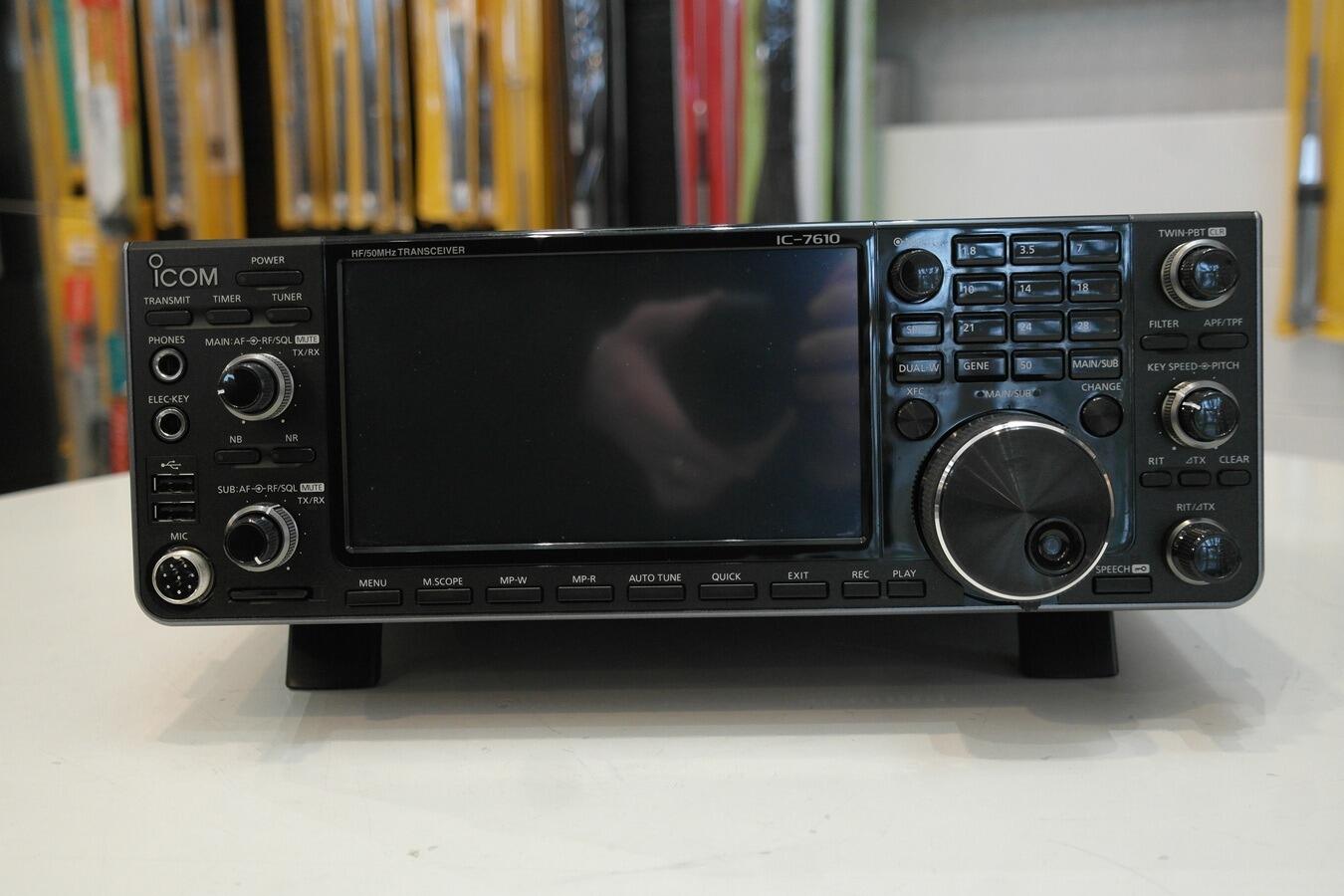 Second Hand Icom IC-7610 HF/50MHz SDR Transceiver | Radioworld UK