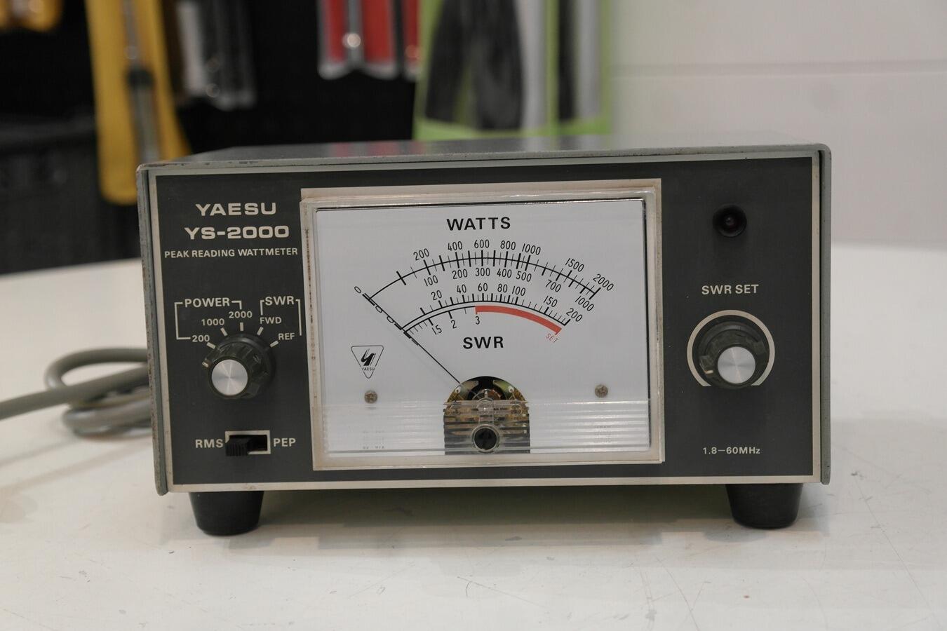 Second Hand Yaesu YS-2000 SWR Power Meter - Radioworld UK