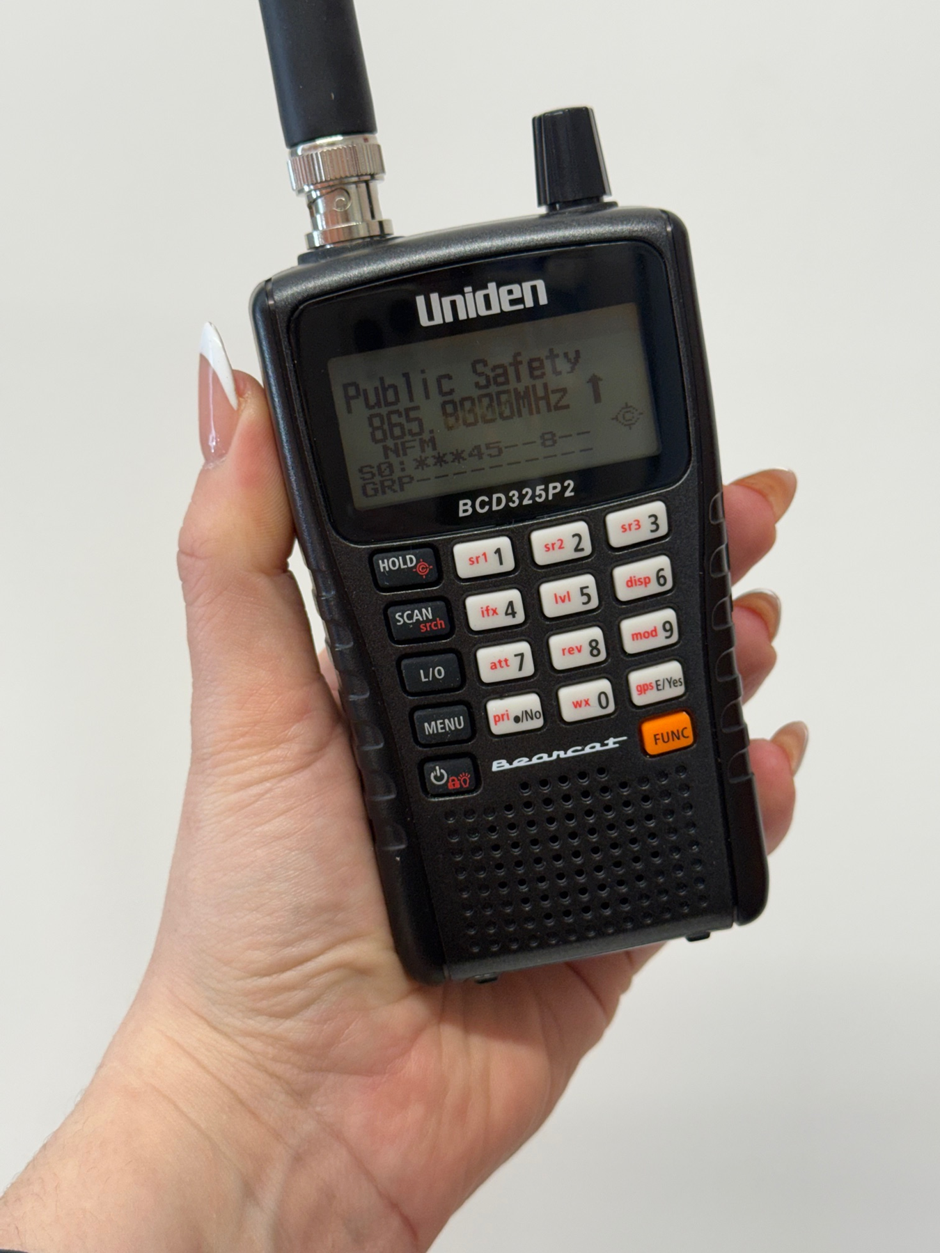 Second Hand Uniden BCD325P2 Digital Handheld Scanner | Radioworld UK