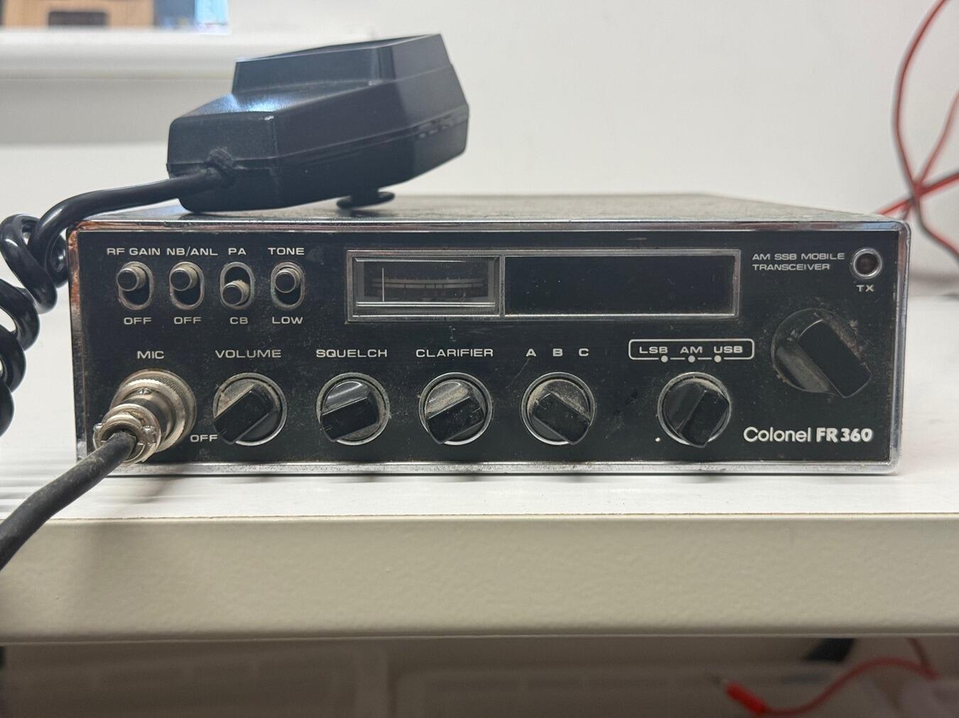 Second Hand Colonel FR360 CB Radio – Transmitting | Radioworld UK