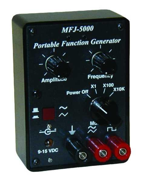 MFJ-5000 - Pocket-sized function generator - radioworld