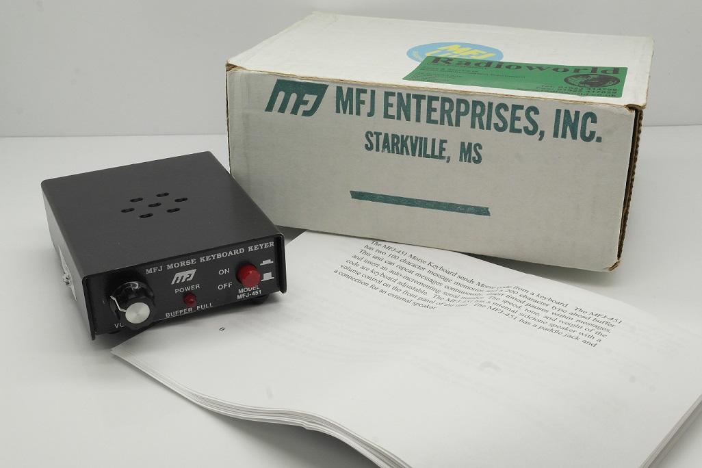 Second Hand MFJ-451X Morse Interface (no keyboard) - radioworld
