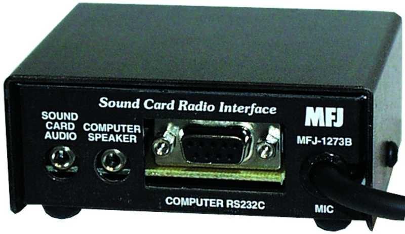 MFJ-1273BT Basic Digital Interface 4-pin mic plug + PSU - radiow