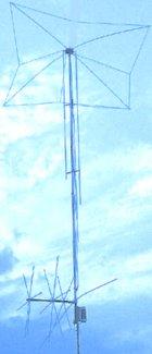 Second Hand MFJ-1798 10-band Vertical all band Antenna - radiowo