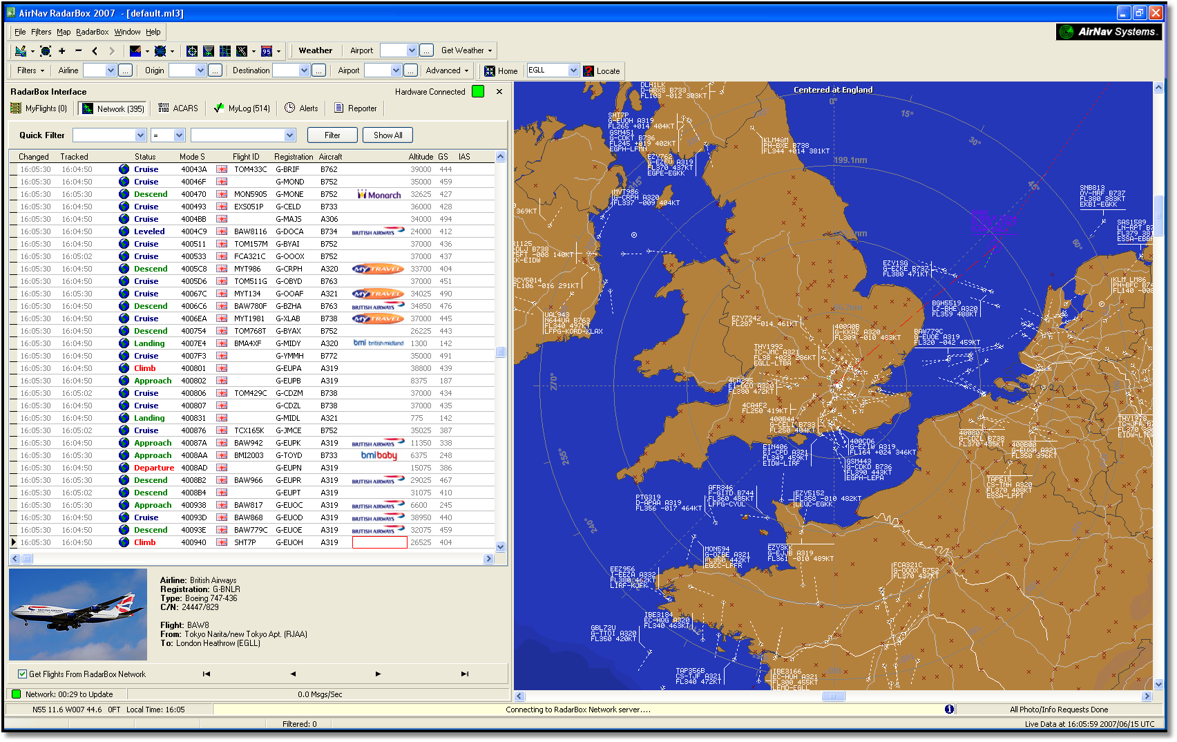 Second Hand RadarBox 3D - The world's ultimate virtual radar sys