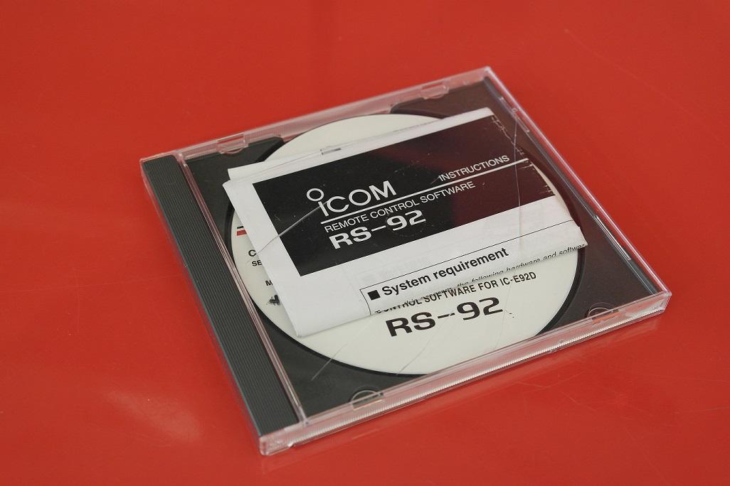 Second Hand Icom RS-92 Software Only - Radioworld UK