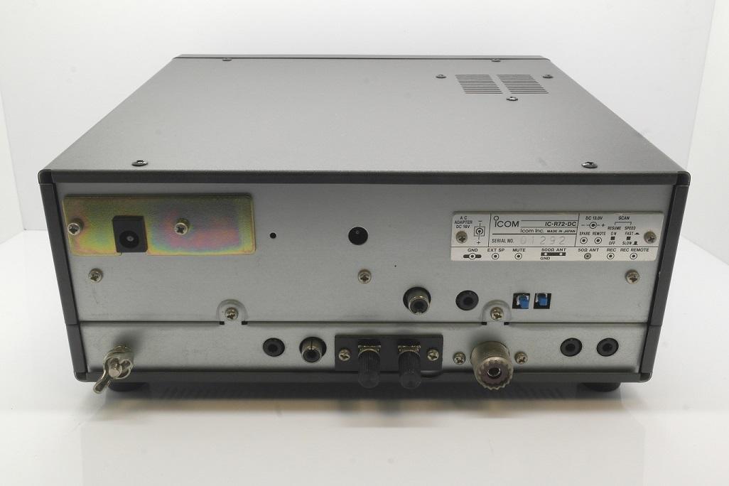 Second Hand Icom IC-R72 HF Multimode Receiver - Radioworld