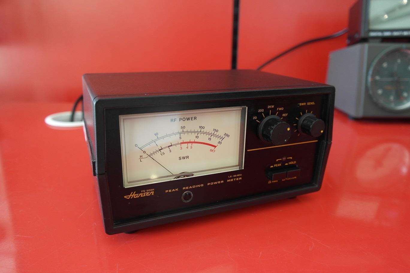 Second Hand Hansen FS500H 1.8-60MHz Power SWR Meter - RW UK