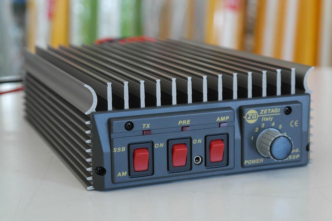Second Hand Zetagi B-550P 300W AM/FM 600W SBB Linear Amplifer with ...