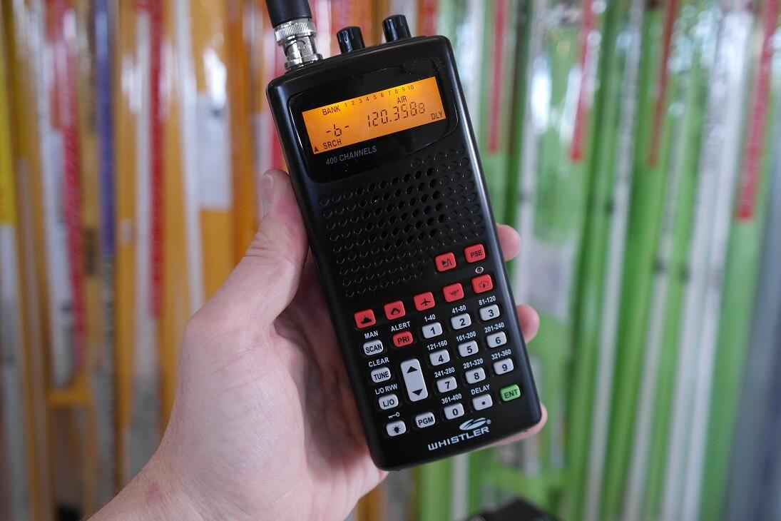 Second Hand Whistler WS1010 Analogue Handheld Scanner - Radioworld UK