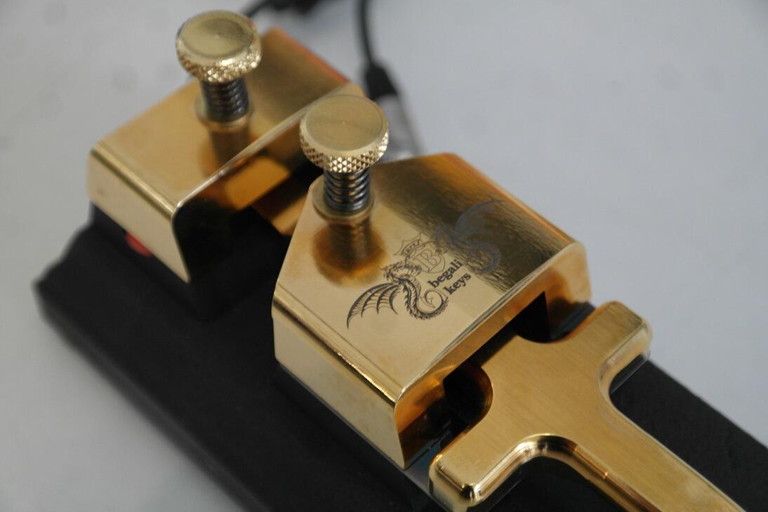 Second Hand Begali Blade Straight Morse Key - Radioworld UK