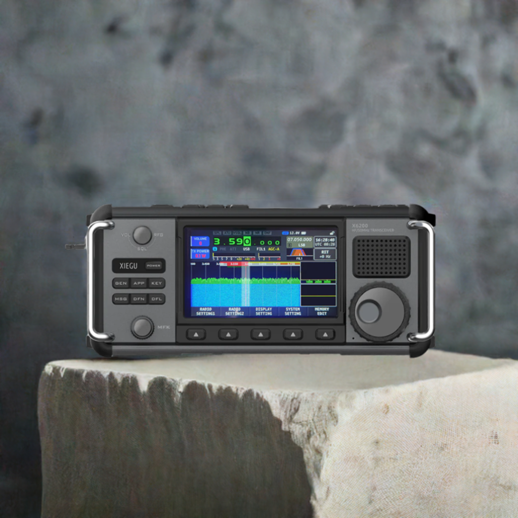 Xiegu x6200 hf/50mhz ssb/cw/am/fm/wfm/air band portable transceiver - Radioworld UK