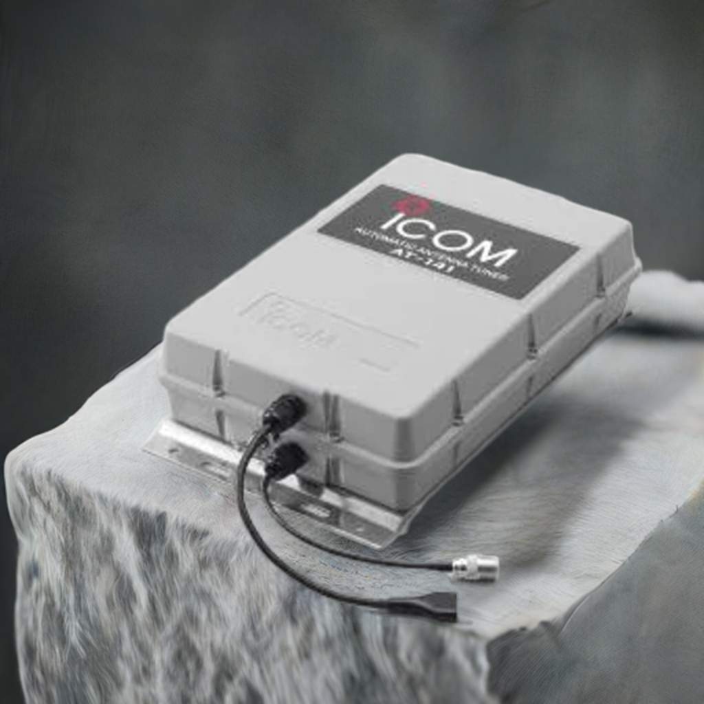 Icom at-141 automatic antenna tuner completely weather resistant asa ...