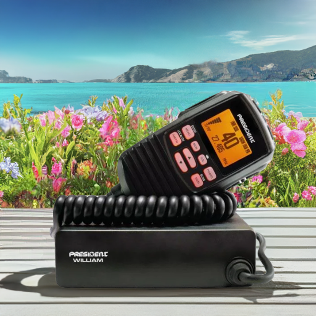 President William Mobile CB Radio is designed to meet all European ...