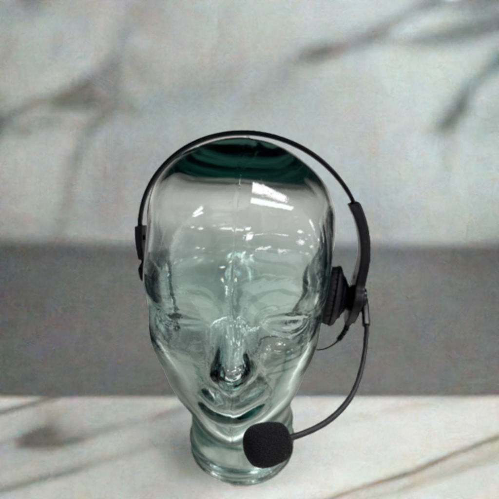 heil Handie talkie headset Single sided (HTH) for use with Yaesu 4-pin ...