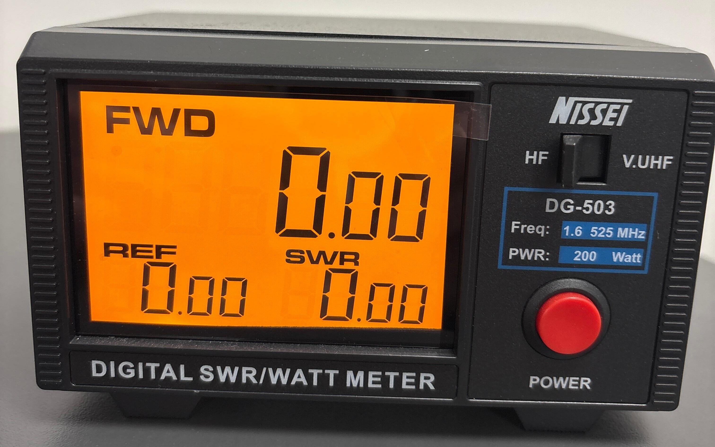 Second Hand Nissei DG-503 MAX is a SWR and power meter - Radioworld UK