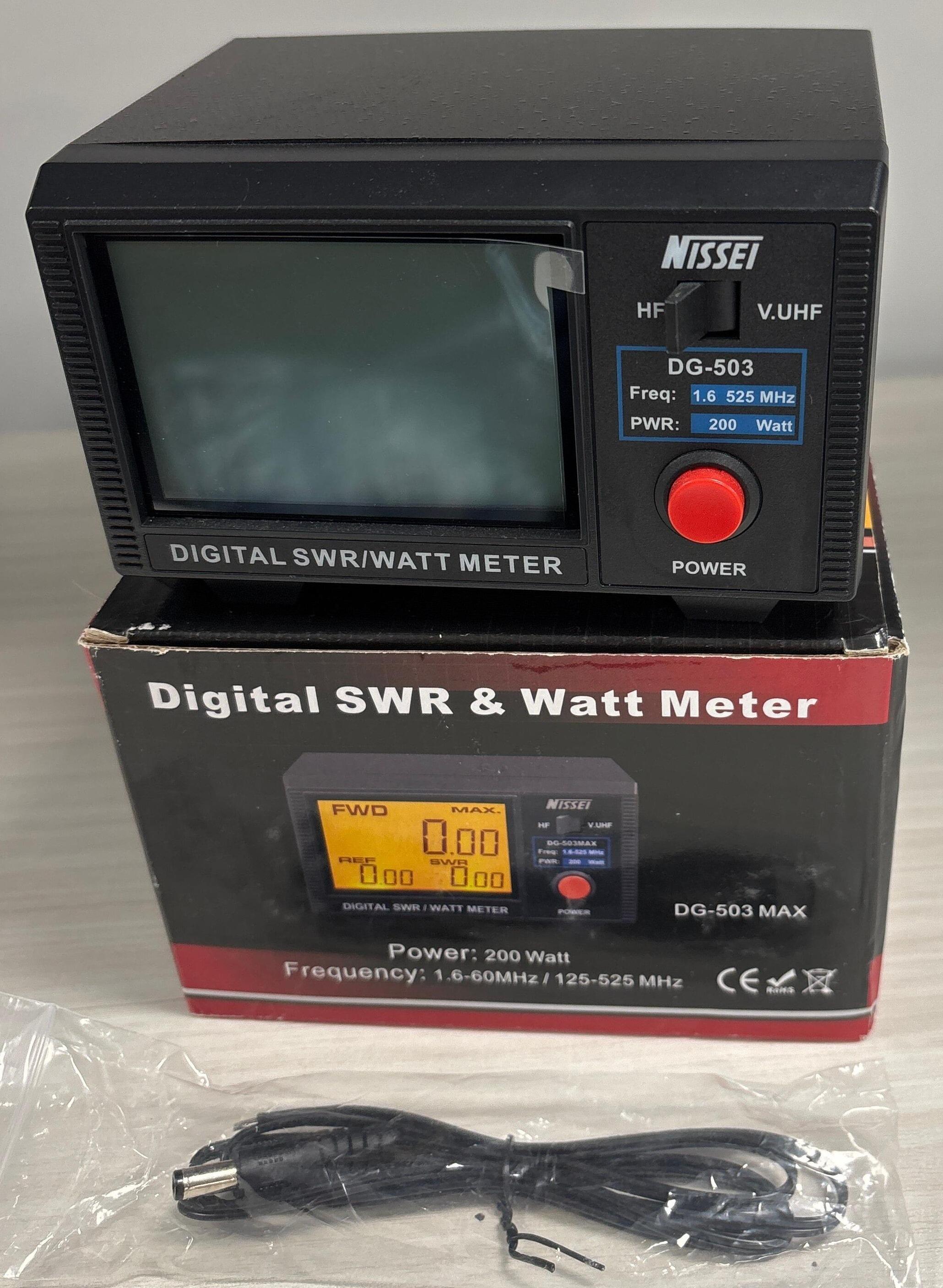 Second Hand Nissei DG-503 MAX is a SWR and power meter - Radioworld UK