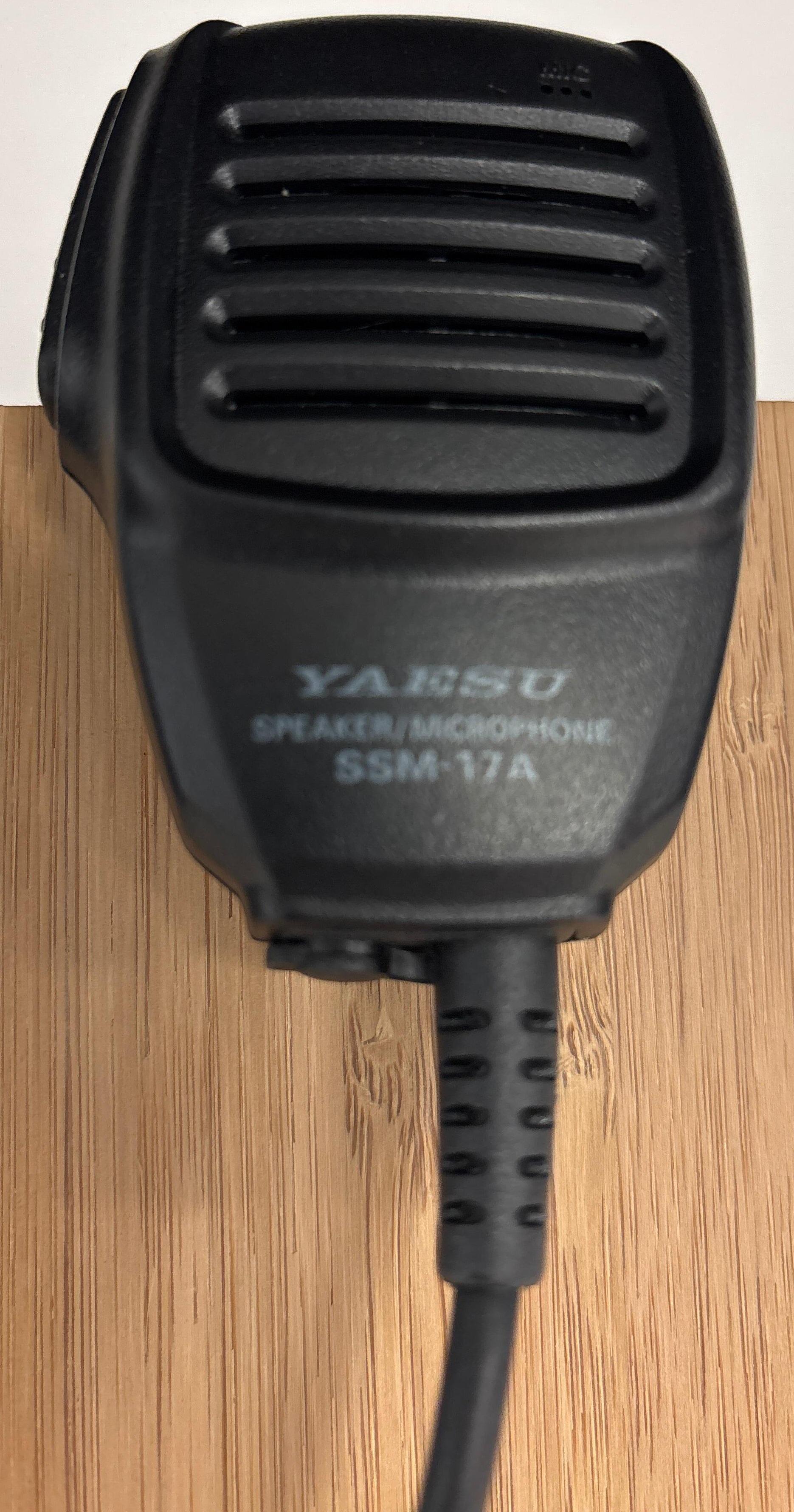 Second Hand Yaesu SSM-17A Compact Speaker Microphone replaces MH-34B4B - Radioworld UK