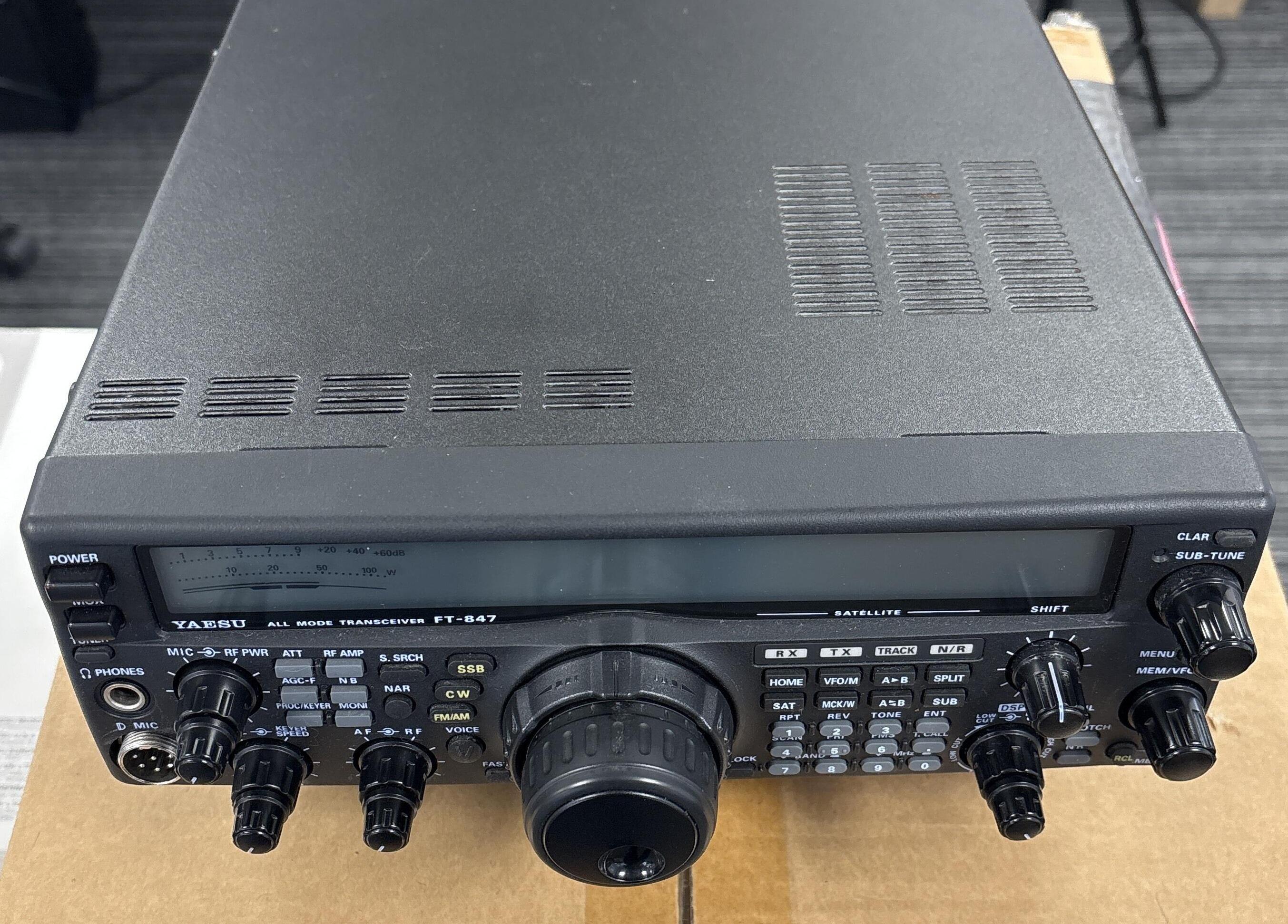 Second Hand Yaesu FT-847 Multi-Band Transceiver - Radioworld UK