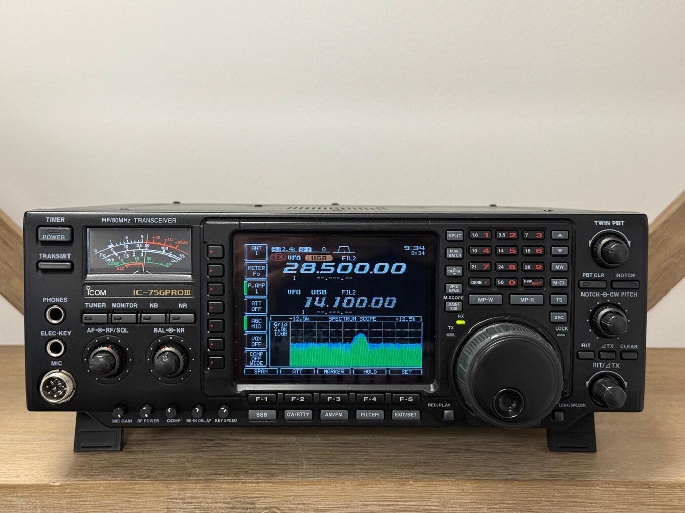 Second Hand Icom IC-756PROIII HF 50 MHz Transceiver | Radioworld UK