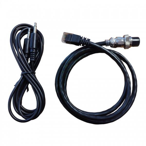 Tigertronics SLCAB6R Radio Cable | 6-Pin Round Mic Connector to ...