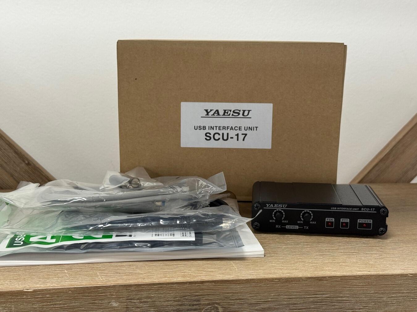 Second Hand Yaesu SCU-17 USB Interface Unit – Radioworld UK