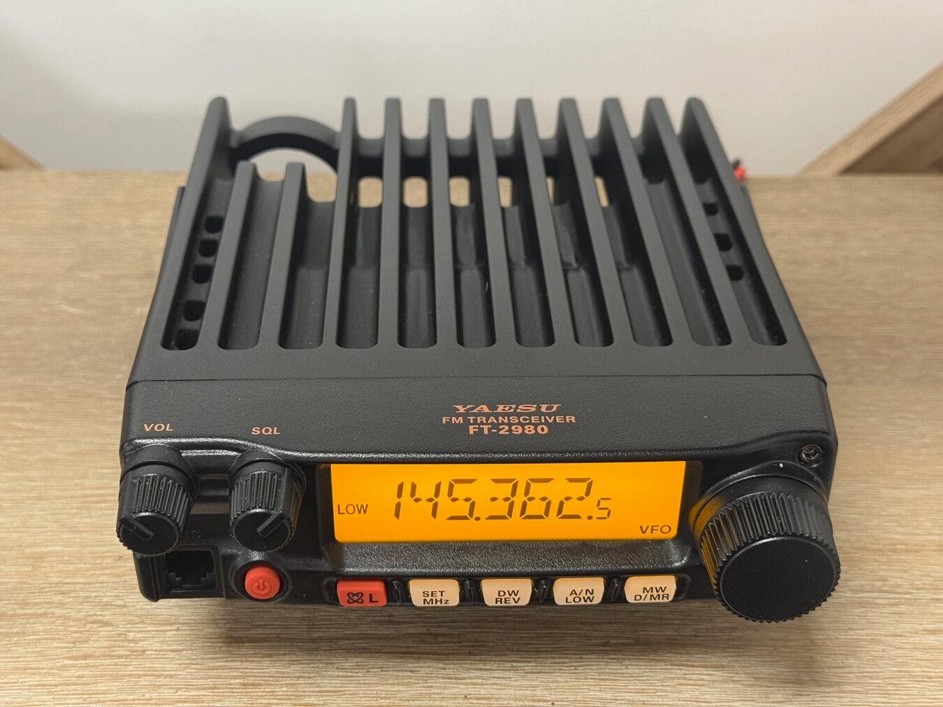 Second Hand Yaesu FT‑2980R 2m 80W FM Mobile Transceiver – Radioworld UK