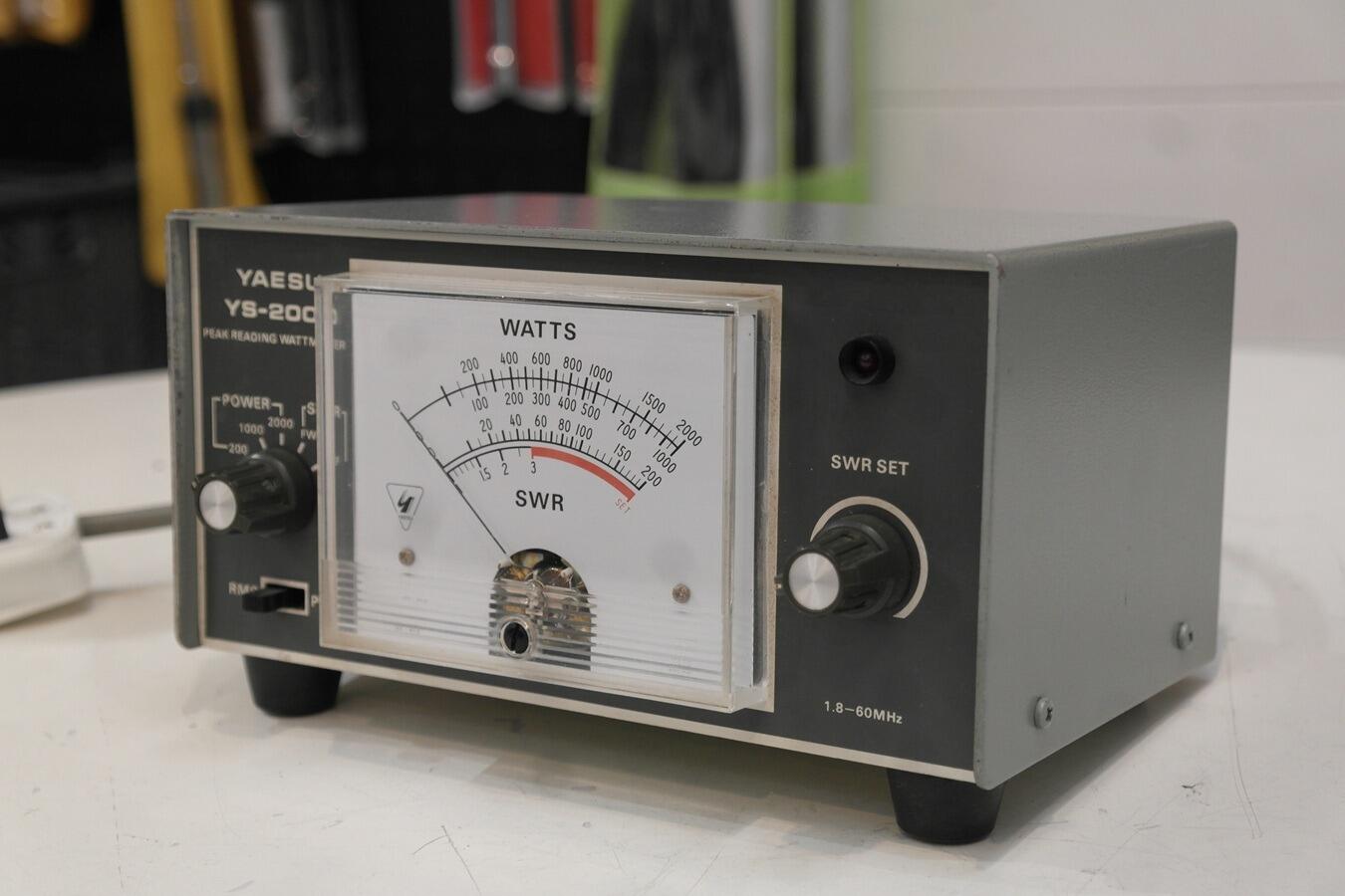 Second Hand Yaesu YS-2000 SWR Power Meter - Radioworld UK