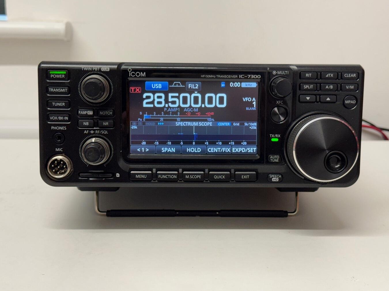 Second Hand Icom IC‑7300 HF/50MHz SDR Transceiver – Touch Screen, 100W ...