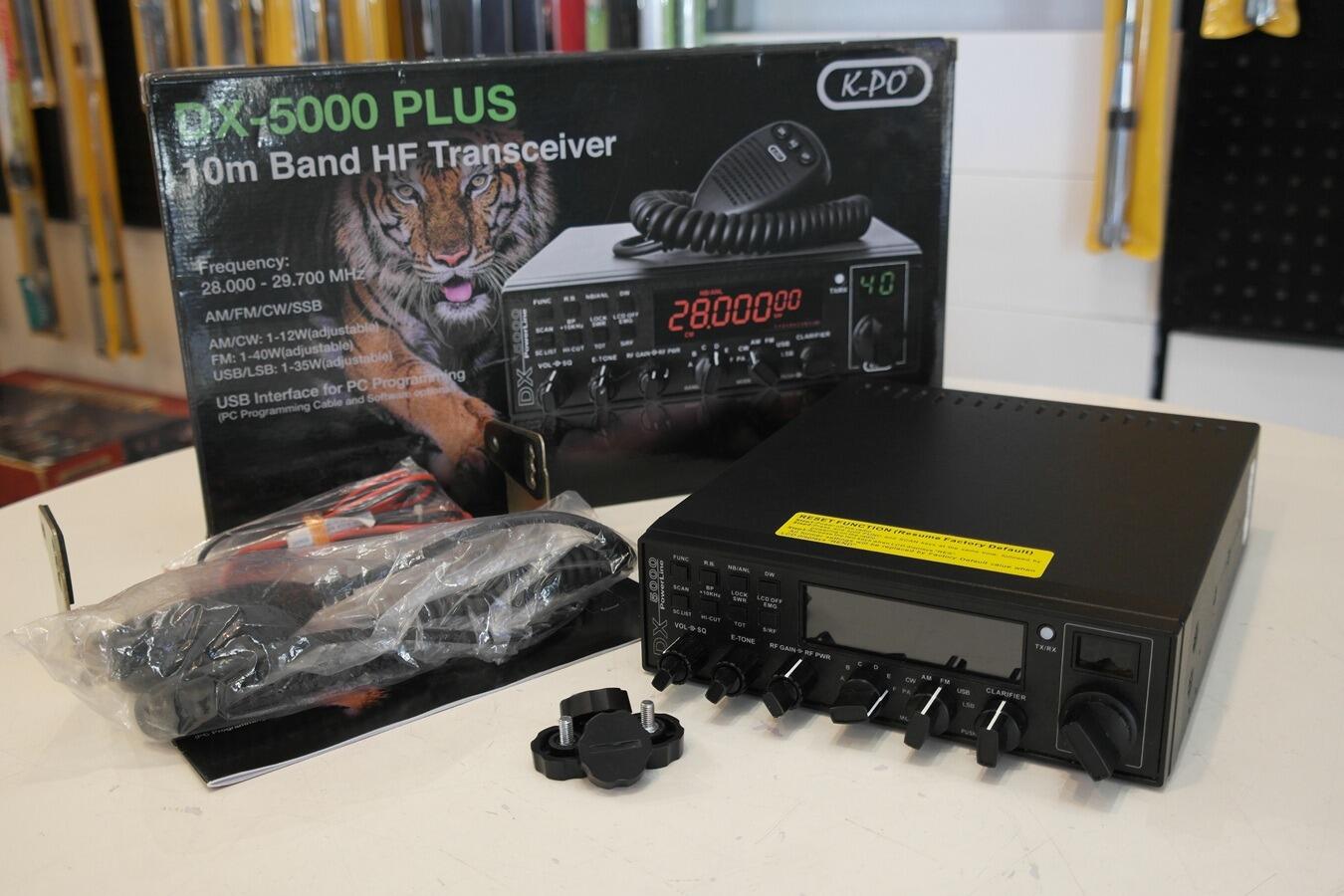 Second Hand KPO DX-5000 PLUS CB 10M Mobile Transceiver - Radioworld UK
