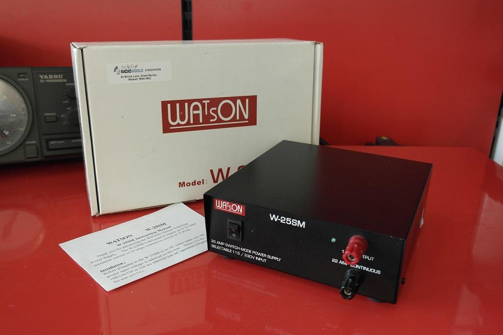 Second Hand Watson W-25SM 22A Power Supply - Radioworld UK