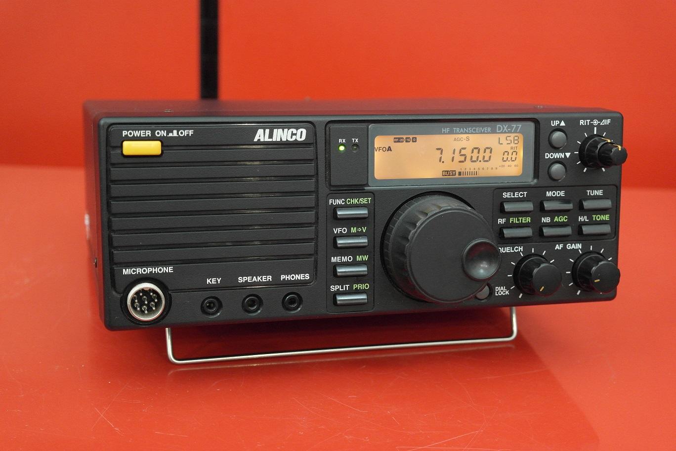 Second Hand Alinco DX-77E HF Transceiver - Radioworld UK