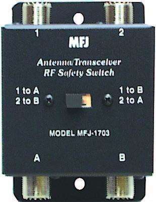 Mfj-4726 6-position desk/remote antenna/transceiver switch at Radioworld UK
