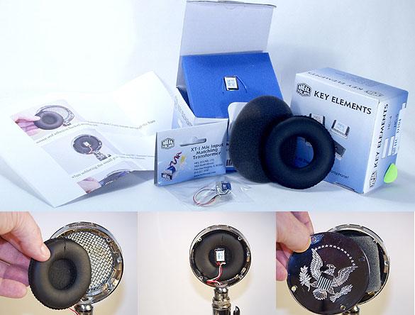 HC-104 Heil Conversion Kit for D104 Microphone - radioworld