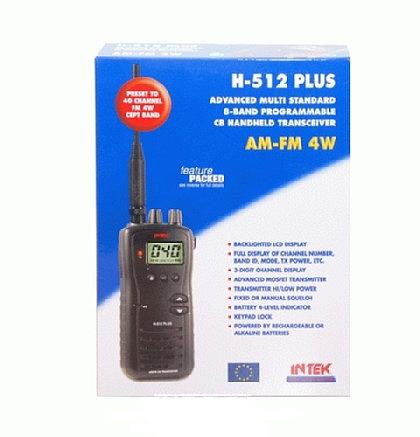 INTEK H-520 PLUS Handheld CB Transceiver 27Mhz (11 meters) - rad
