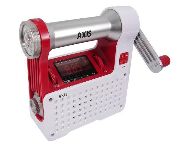 Eton Turbodyne Axis Self-Powered Multi-Function Safety Hub - rad